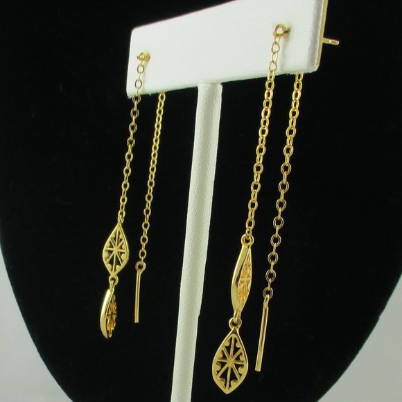 Technibond | Jewelry | Technibond Fronttoback Dangle Earrings | Poshmark